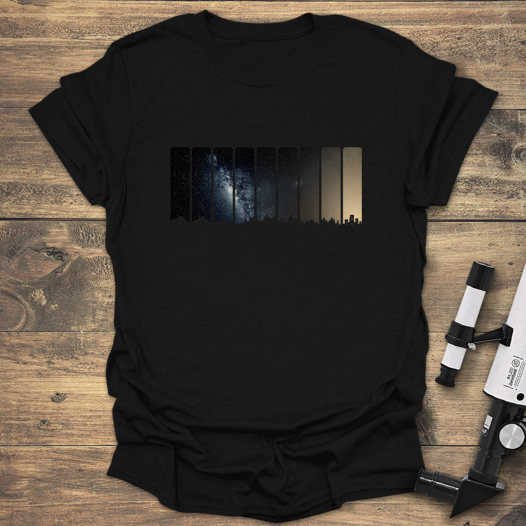 Bortle Scale Dark Sky Light Pollution Tee – AstroTee